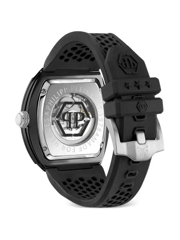 Philipp Plein 44mm The $keleton Ecoceramic Watch - Black