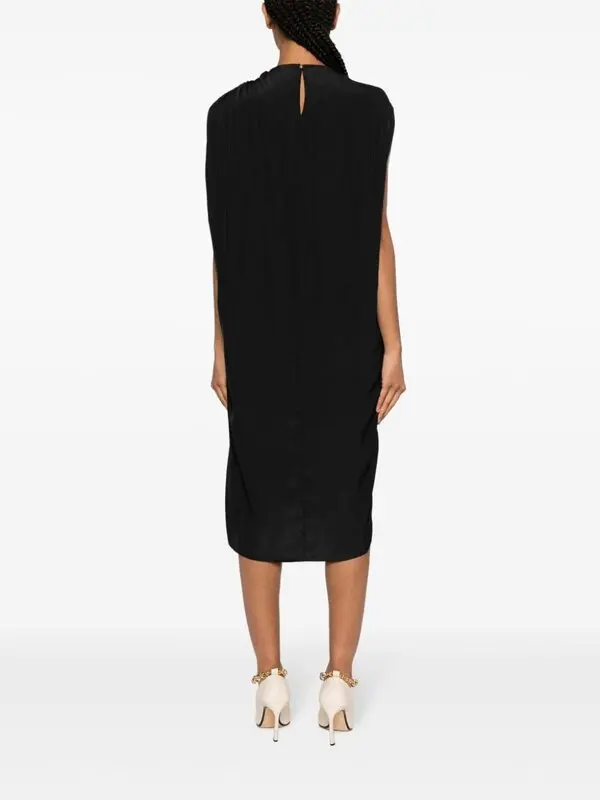 LANVIN Ring-detail Midi Dress