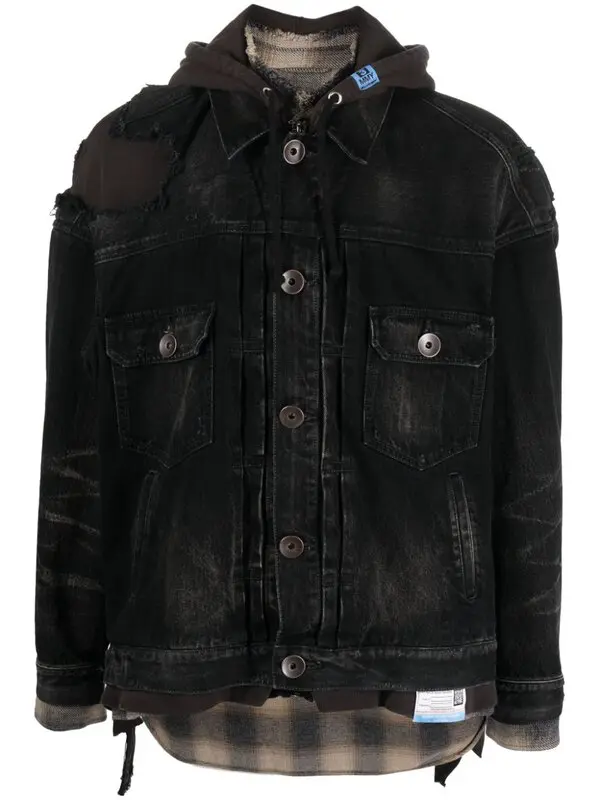Mihara Yasuhiro Panelled Cotton Jacket