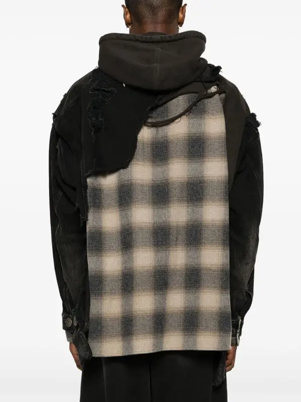 Mihara Yasuhiro Panelled Cotton Jacket