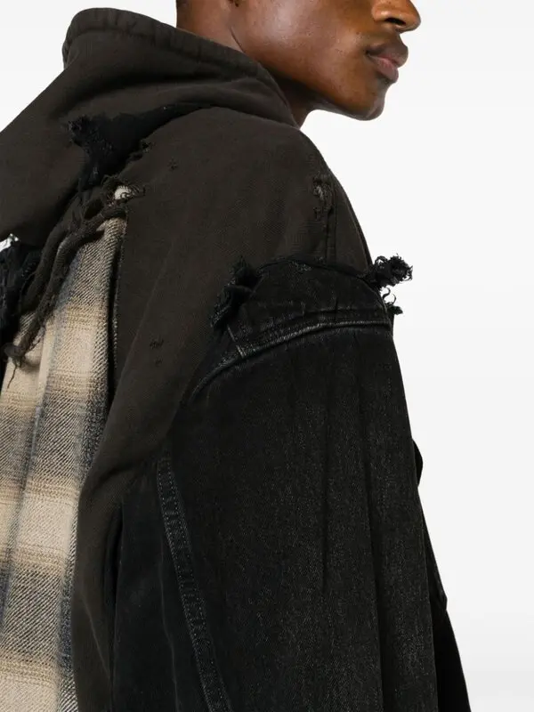 Mihara Yasuhiro Panelled Cotton Jacket