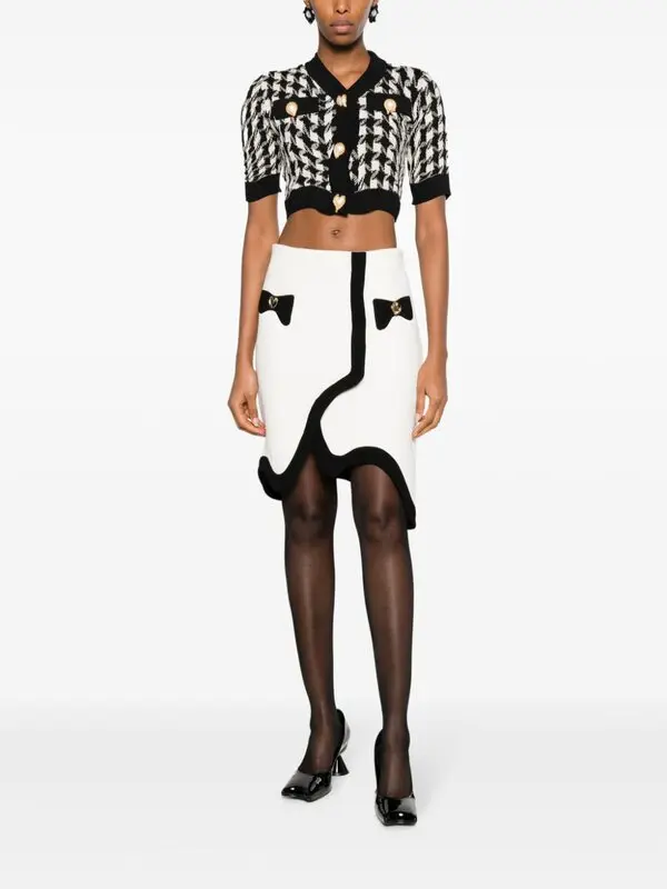 Moschino Tailored-cut Asymmetric Skirt