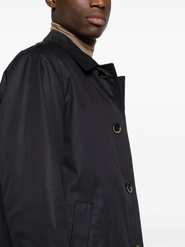 Herno Waterproof Button-up Trench Coat