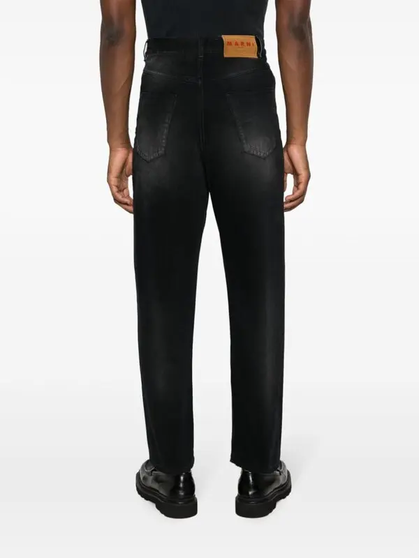 Marni Whiskering Effect Straight-leg Jeans