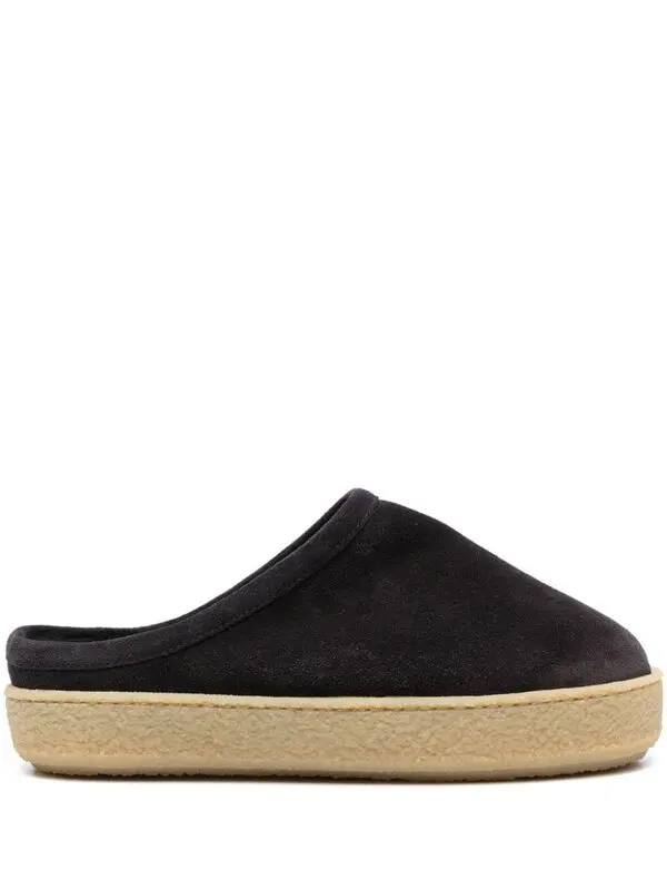 Isabel Marant Étoile Fozee Flatform Mules - Black