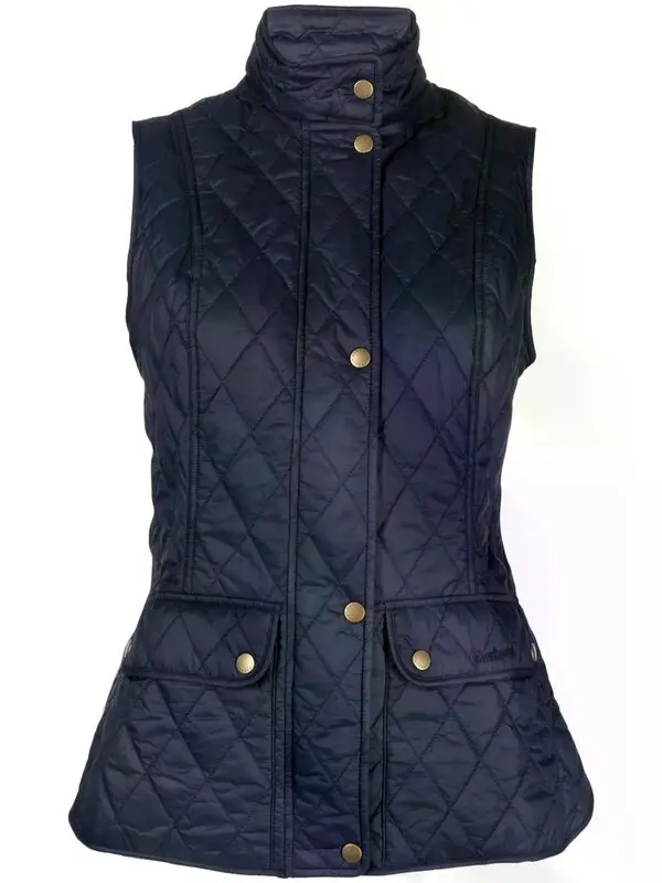 Barbour Otterburn Quilted Gilet - Blue