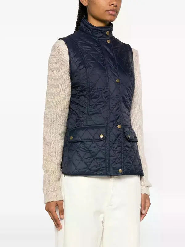 Barbour Otterburn Quilted Gilet - Blue