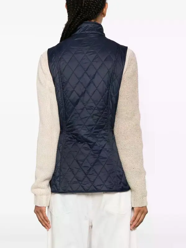 Barbour Otterburn Quilted Gilet - Blue