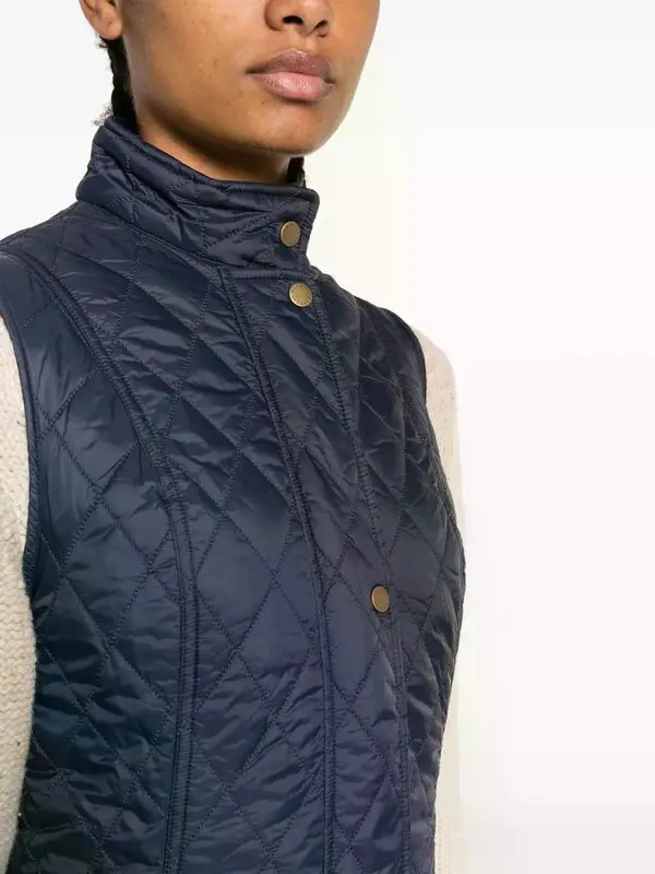 Barbour Otterburn Quilted Gilet - Blue