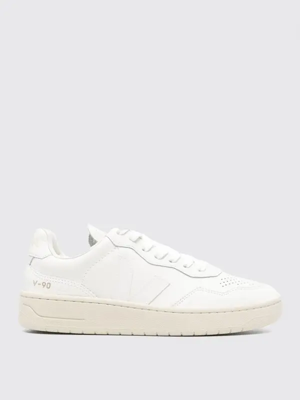 VEJA V-90 O.t. Leather Sneakers - White