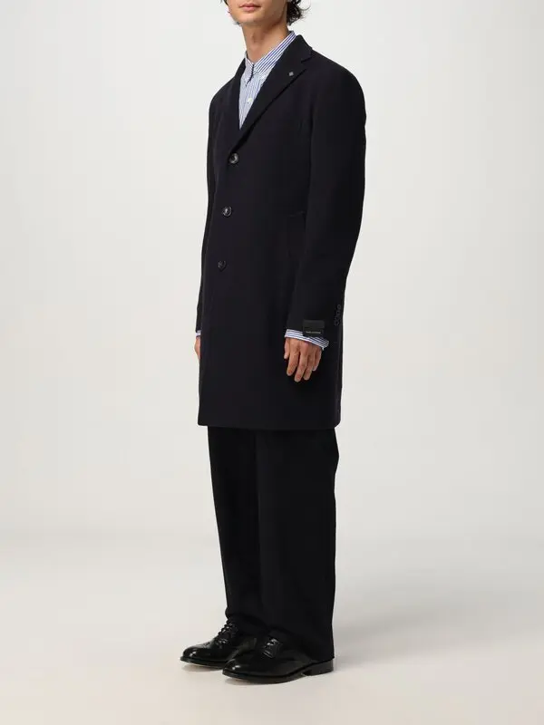 Tagliatore Single-breasted Coat - Blue