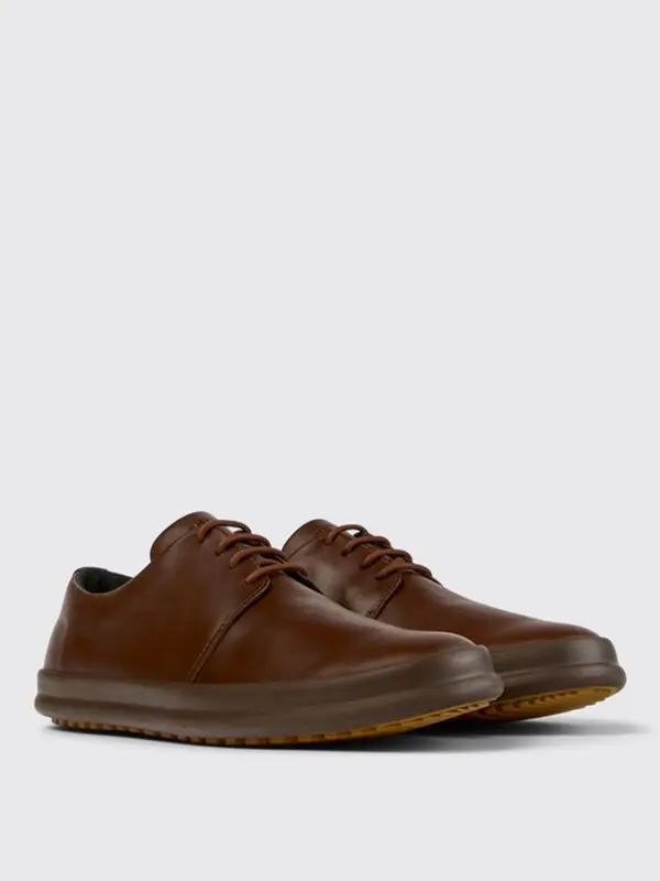 Camper Leather Derby Shoes - Brown