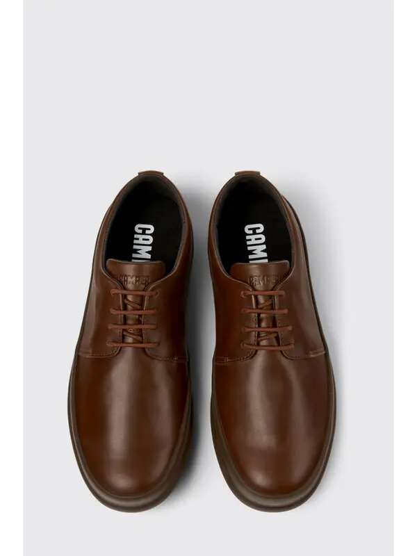 Camper Leather Derby Shoes - Brown