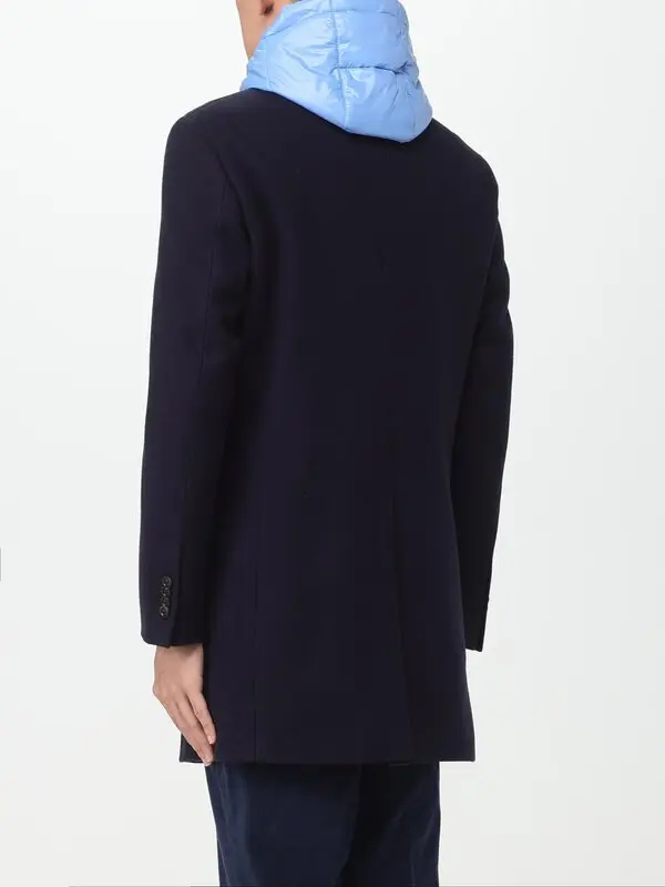 MANUEL RITZ Single Breasted Coat - Blue