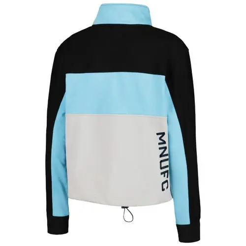 THE WILD COLLECTIVE Minnesota United Fc Fleece Half-zip Jacket