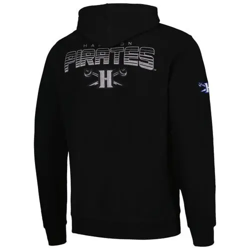 FISLL Hampton Pirates Puff Print Sliced Pullover Hoodie