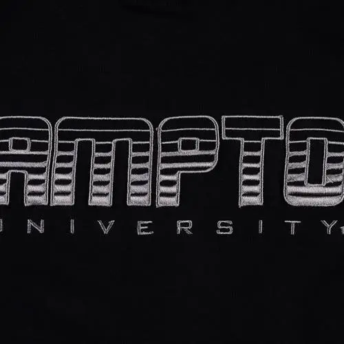 FISLL Hampton Pirates Puff Print Sliced Pullover Hoodie