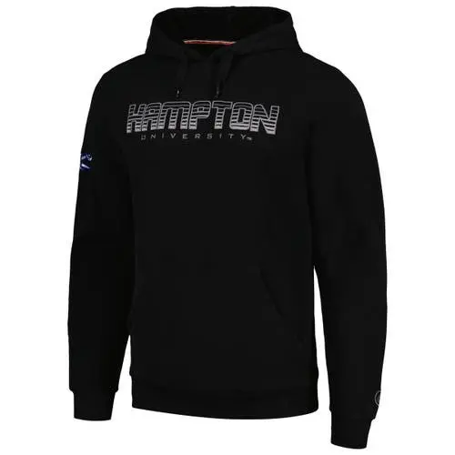 FISLL Hampton Pirates Puff Print Sliced Pullover Hoodie