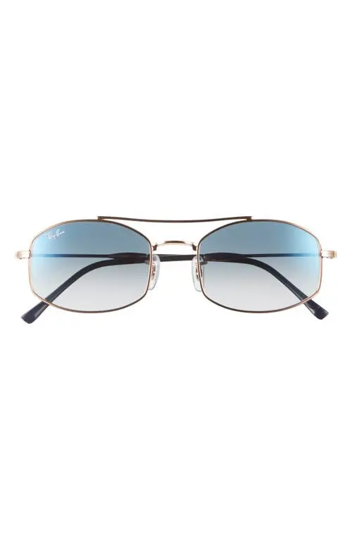 Ray-ban Oval Sunglasses - Rose Gold