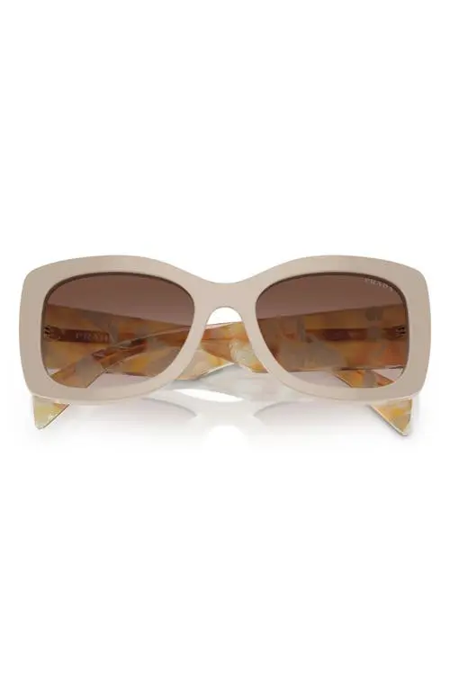 Prada Cat Eyes Sunglasses 56 mm Prada 56mm Gradient Cat Eye Sunglasses | Nordstrom main image 3