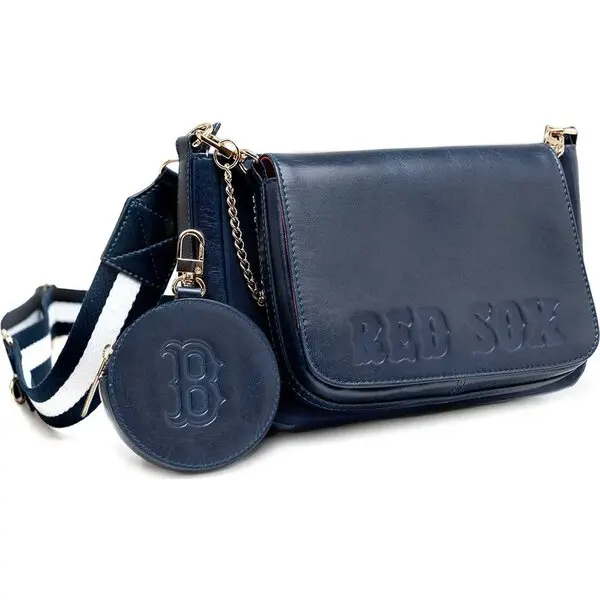 LUSSO Boston Red Sox Rianna Multi Pouchette Bag - Navy