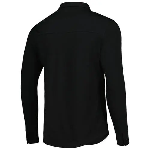 ANTIGUA Charlotte Fc Streamer Diamond Button-up Shacket