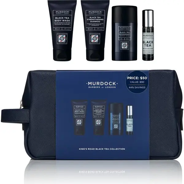 MURDOCK LONDON King's Road Black Tea Collection $90 Value - No Color