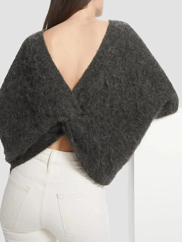 Ba&sh Fill Alpaca-blend Twist Sweater