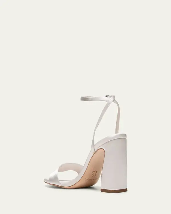 LOEFFLER RANDALL Malia Ankle-strap Sandals - Cream