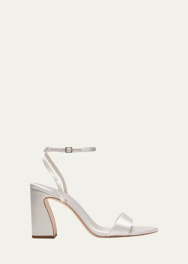 LOEFFLER RANDALL Malia Ankle-strap Sandals - Cream