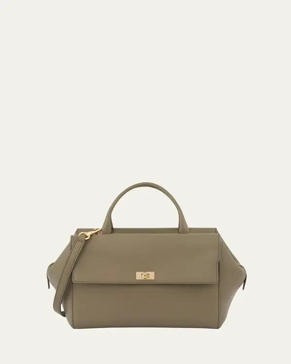 ANYA HINDMARCH Seaton Leather Satchel Bag