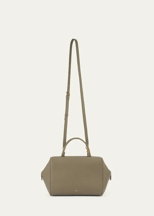 ANYA HINDMARCH Seaton Leather Satchel Bag