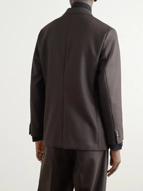 KAPTAIN SUNSHINE Throwing Fits Double-breasted Wool Suit Jacket