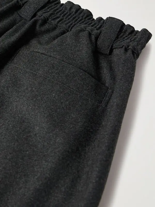 Loro Piana Reinga Straight-leg Wool And Cashmere-blend Trousers