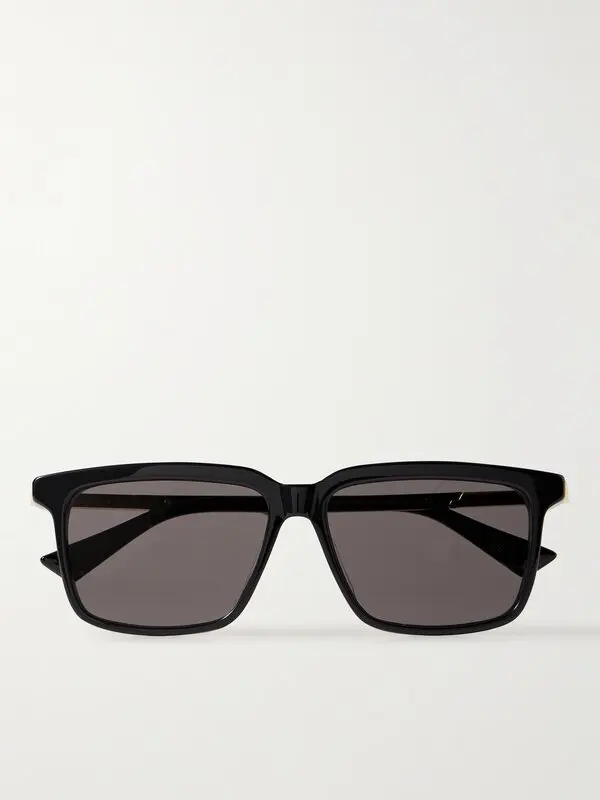 Bottega Veneta Square-frame Sunglasses - Black