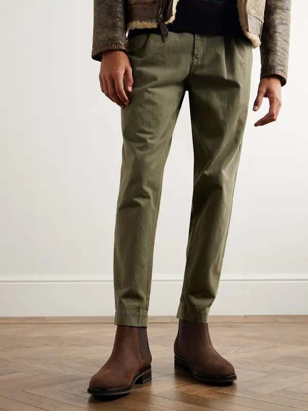 Polo Ralph Lauren Bryson Oiled-suede Chelsea Boots