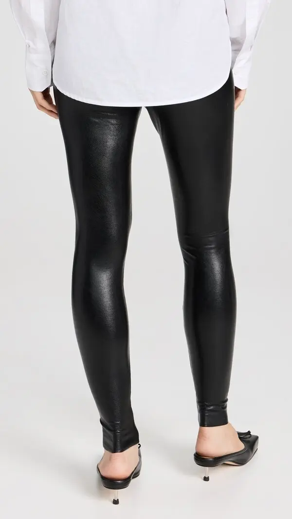 Commando Faux Leather Maternity Leggings