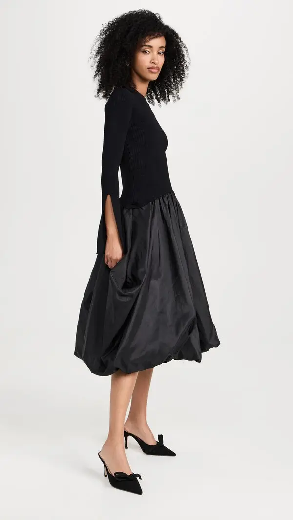 Simkhai Kenlie Midi Dress - Black