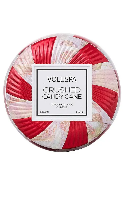 Voluspa Mini Tin Candle In Red