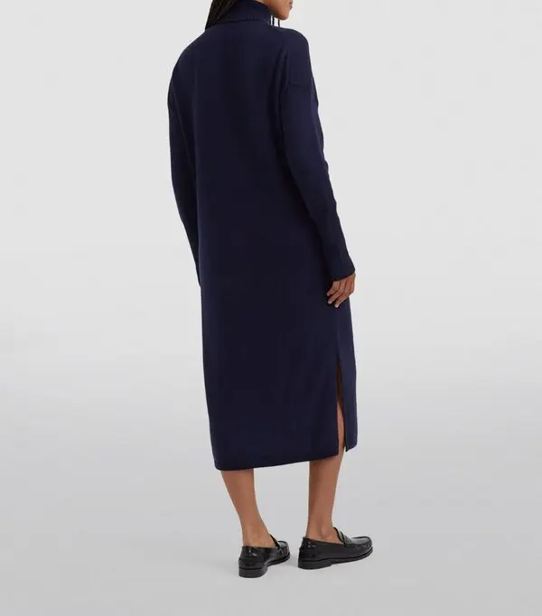 Chinti & Parker Wool-cashmere Rollneck Jumper Dress