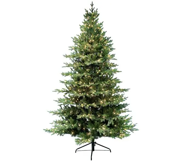 PULEO INTERNATIONAL Puleo 6.5' Pre-lit Balsam Artificial Fir Tree 4 00 Lights - One-color