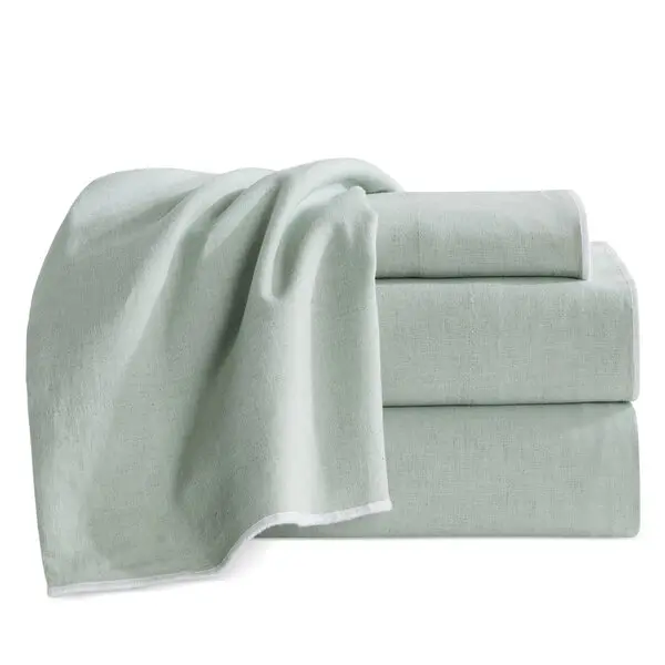 Dkny Pure Washed Blend Sheet Set, Queen - Sage