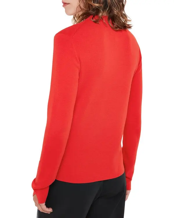 Whistles Mia Crewneck Sweater - Red