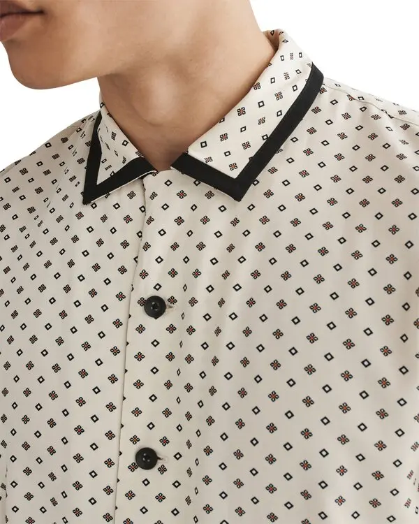 Rag & Bone Geometric Print Avery Shirt