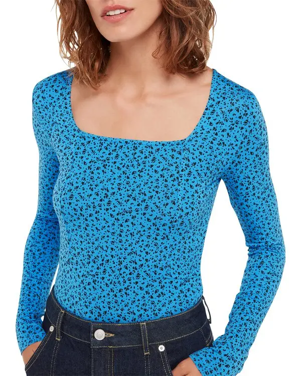 Whistles Square Neck Top