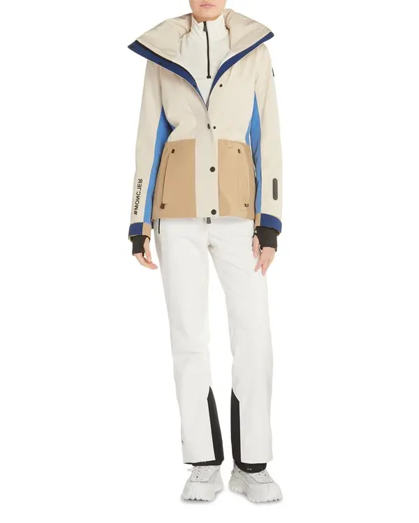 Moncler Hainet Color Block Jacket - Beige