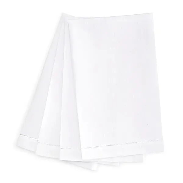 SFERRA Classico Guest Towels, Set Of 4 - White