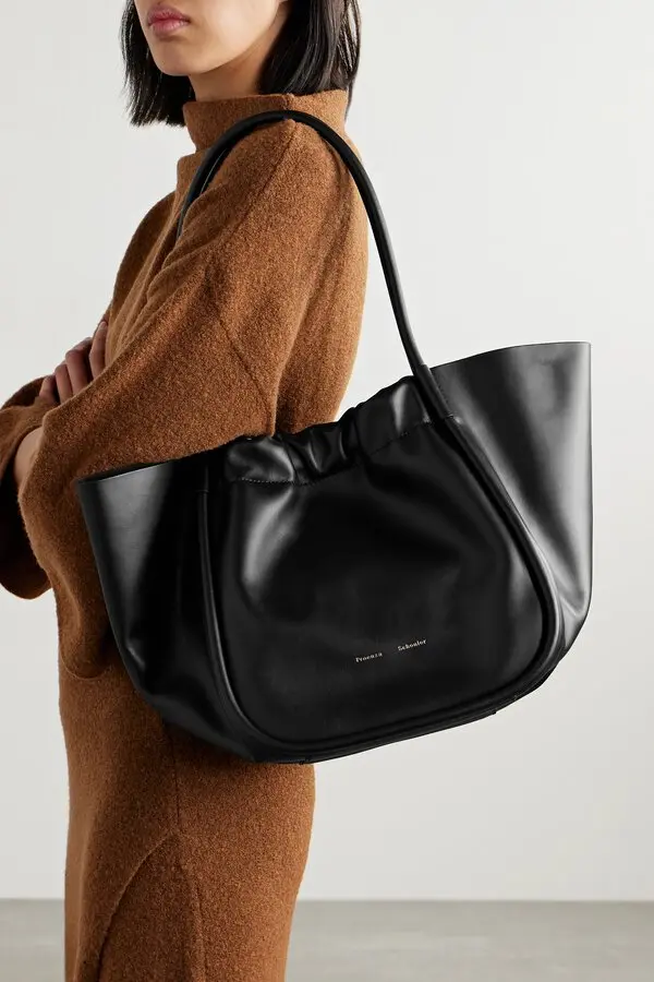 Proenza Schouler Ruched Large Leather Tote