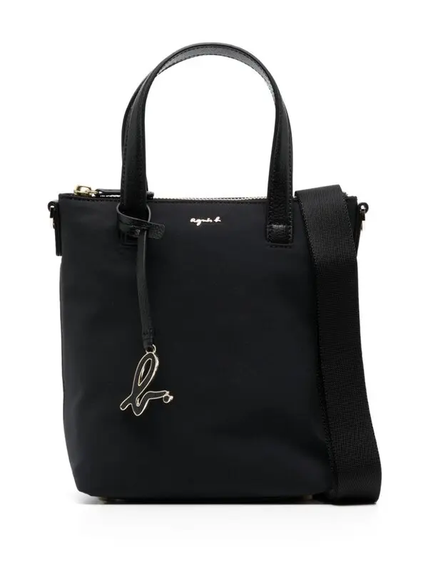 AGNES B. Zipped Crossbody Bag