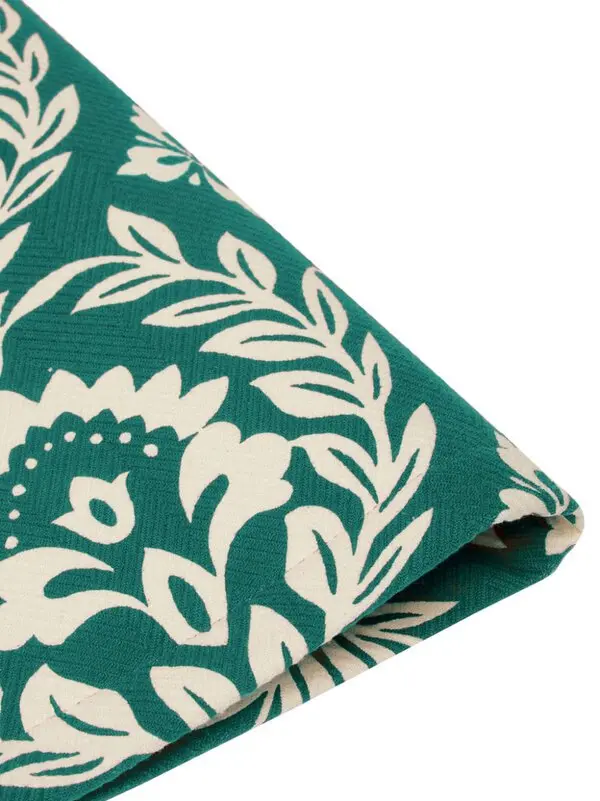 La DoubleJ Leaf-print Linen Placemats